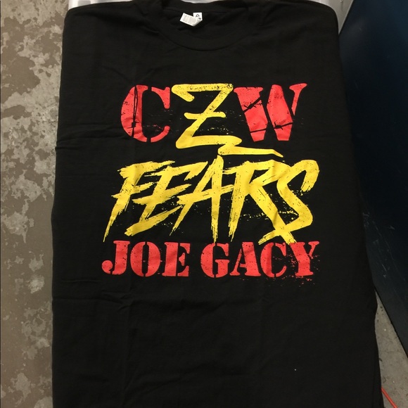 Shirts | Joe Gacy Wrestling Shirt Nxt Wwe Aew Njpw Pwg Czw Gcw | Poshmark